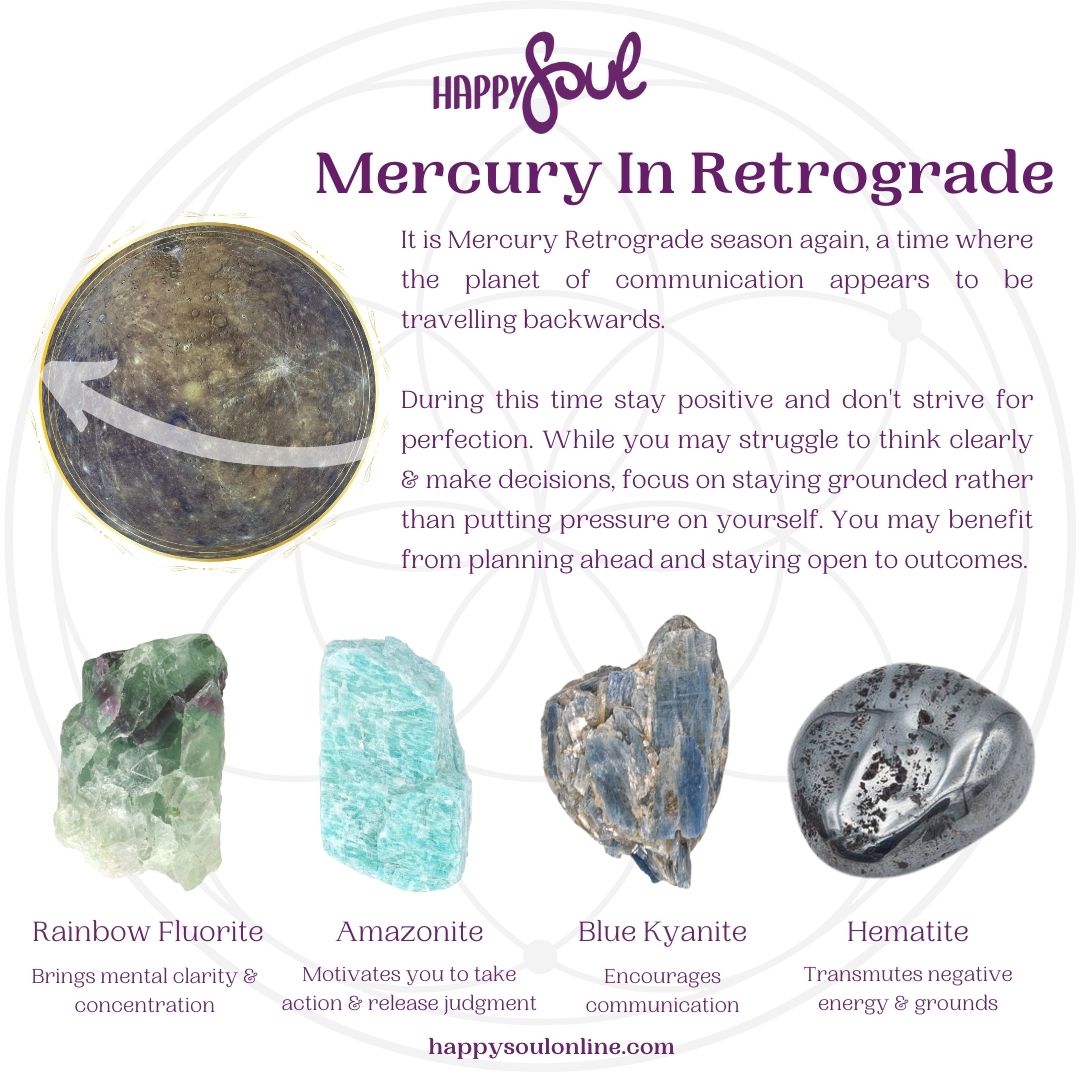 Navigating Mercury Retrograde with Crystals: A Beginner’s Guide – Happy ...