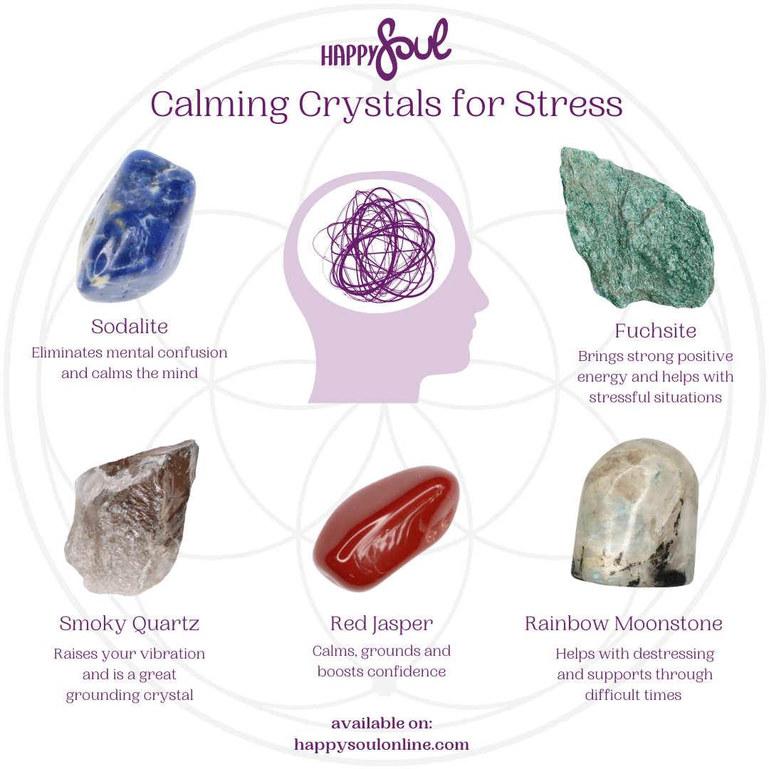 5 Calming Crystals For Stress – Happy Soul Online