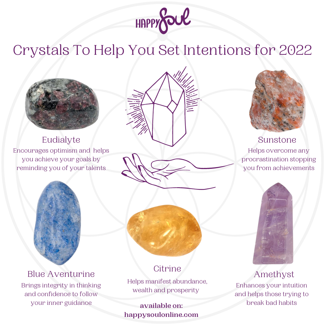 5 Crystals for Setting Intentions in 2022 – Happy Soul Online