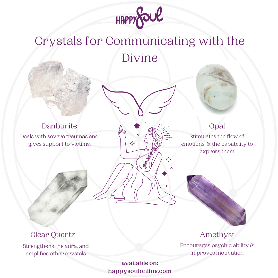 Crystals for Communicating with the Divine – Happy Soul Online