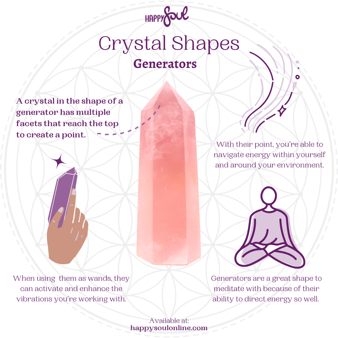 Crystals by Shape: Generators – Happy Soul Online