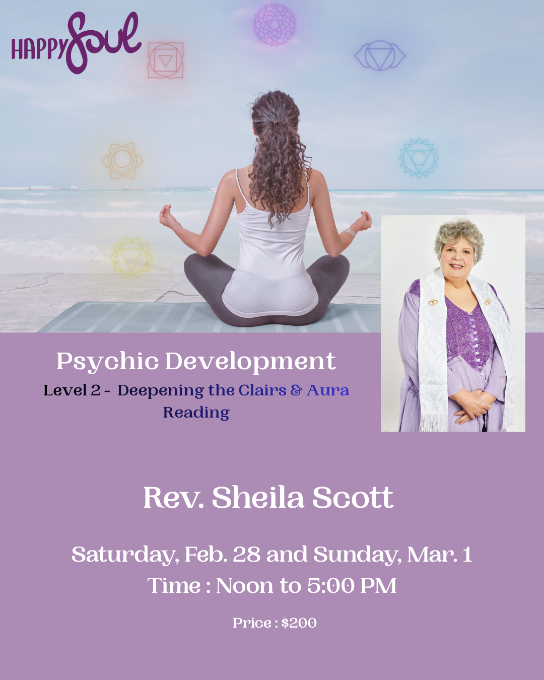 Psychic Development Level 2: Deepening the Clairs, Aura Reading & Stru – Happy Soul Online